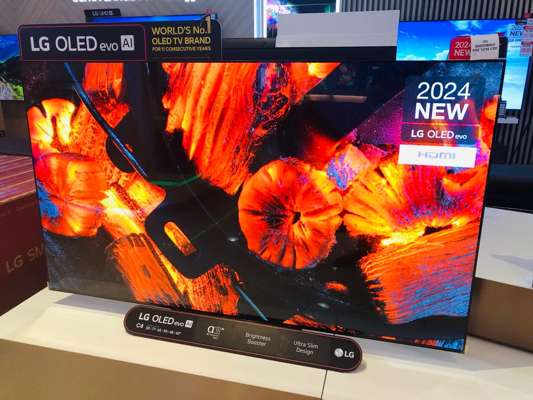 LG 4K OLED SMART TV 42C4 55C4 65C4 77C4 83C4 65G4 77G4 48B4 55B4, TV ...