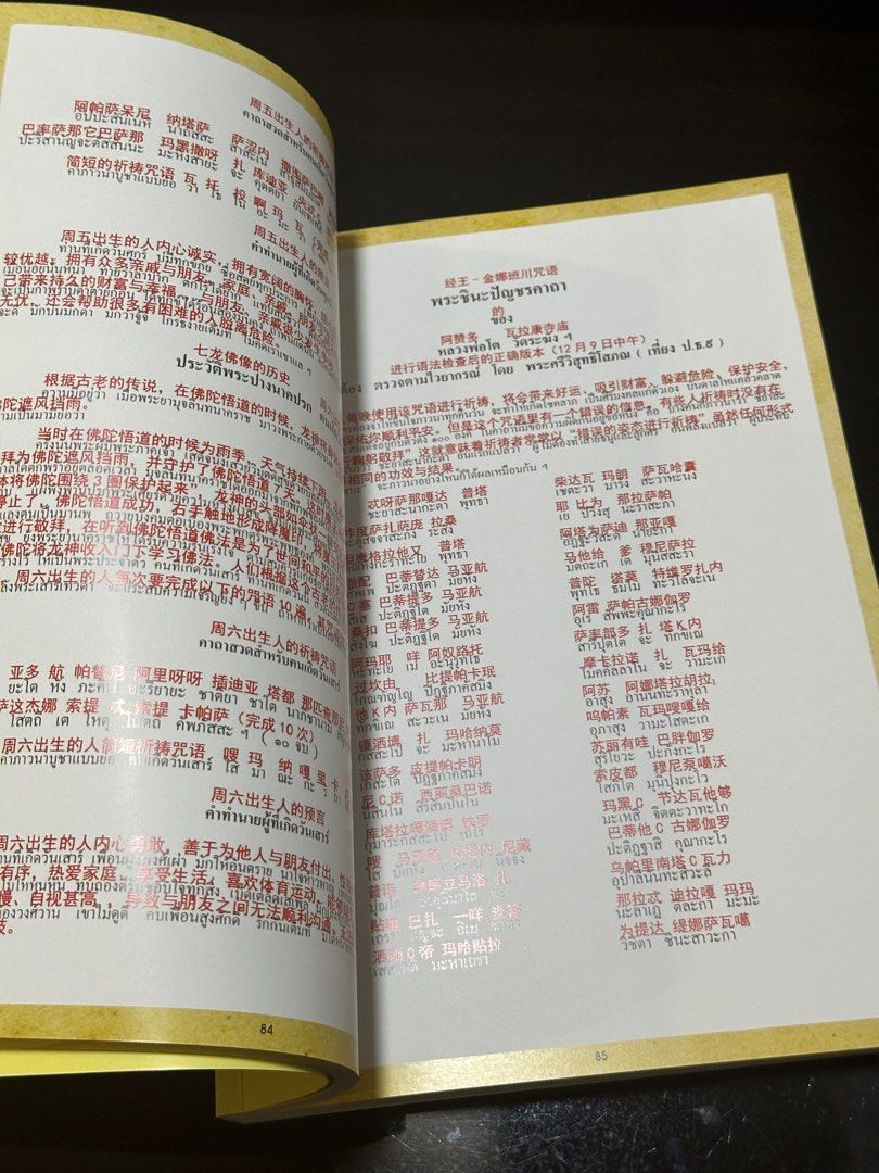 【龙婆培】佛牌大全图鉴中文翻译版 LP Pae Yellow Book Chinese Translation Verison ...