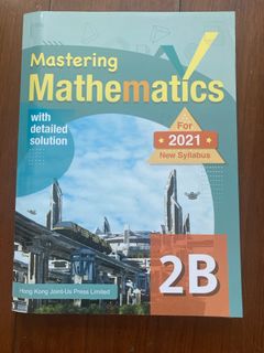 Mastering Mathematics 3A 數學練習, 興趣及遊戲, 書本 & 文具, 教科書 - Carousell