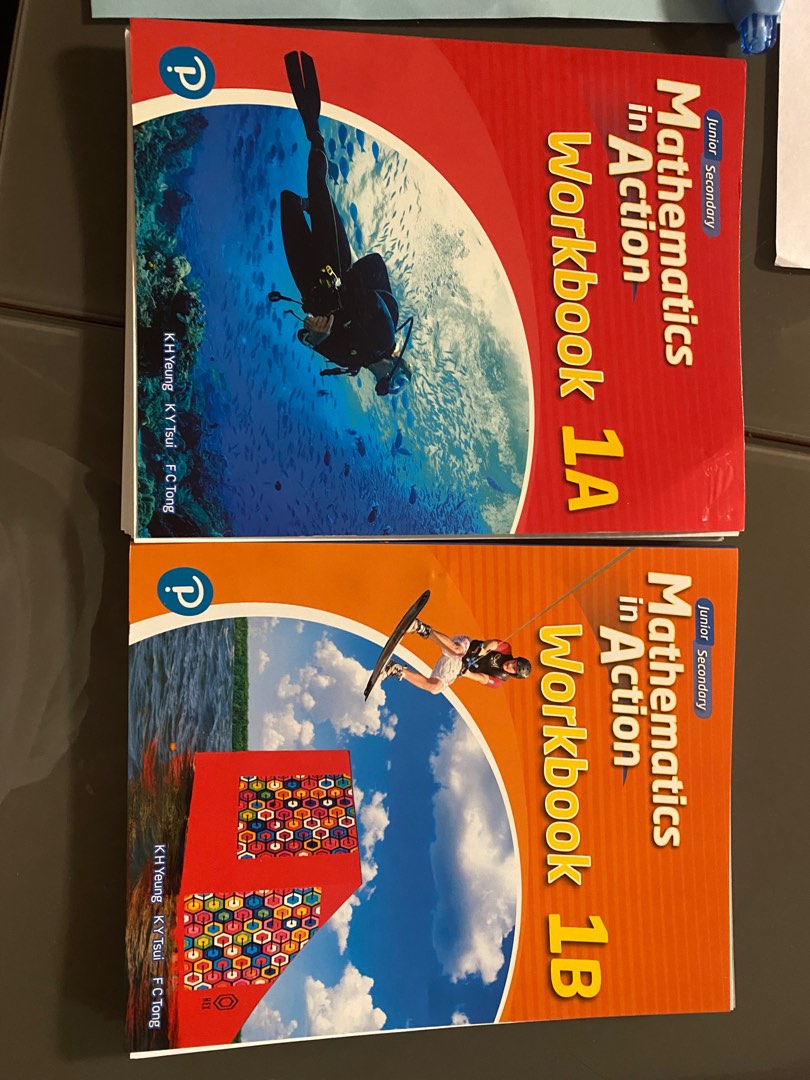 Mathematics in Action workbook 1a1b, 興趣及遊戲, 書本 & 文具, 教科書 - Carousell