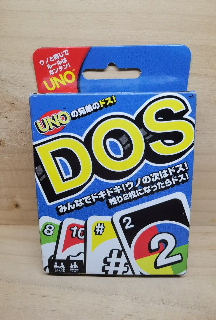 Mattel UNO Dos Card Game, Hobbies & Toys, Toys & Games on Carousell