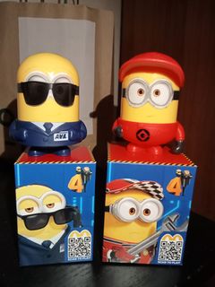 Authentic McDonald mcd MacDonald happy meal toy minion - pit crew Ralph ...
