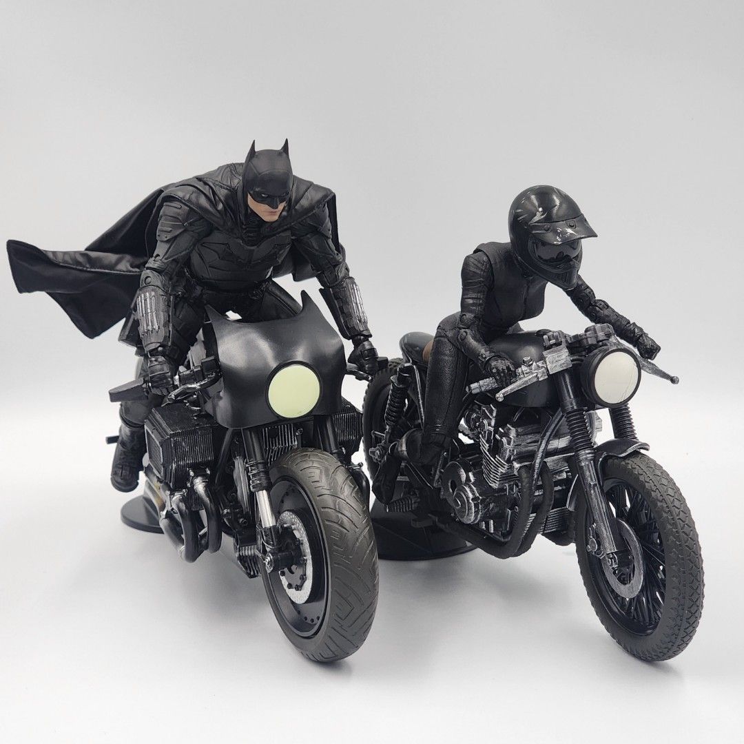 *Limited Time Sale* McFarlane The Batman & Batcycle (Set), Hobbies ...