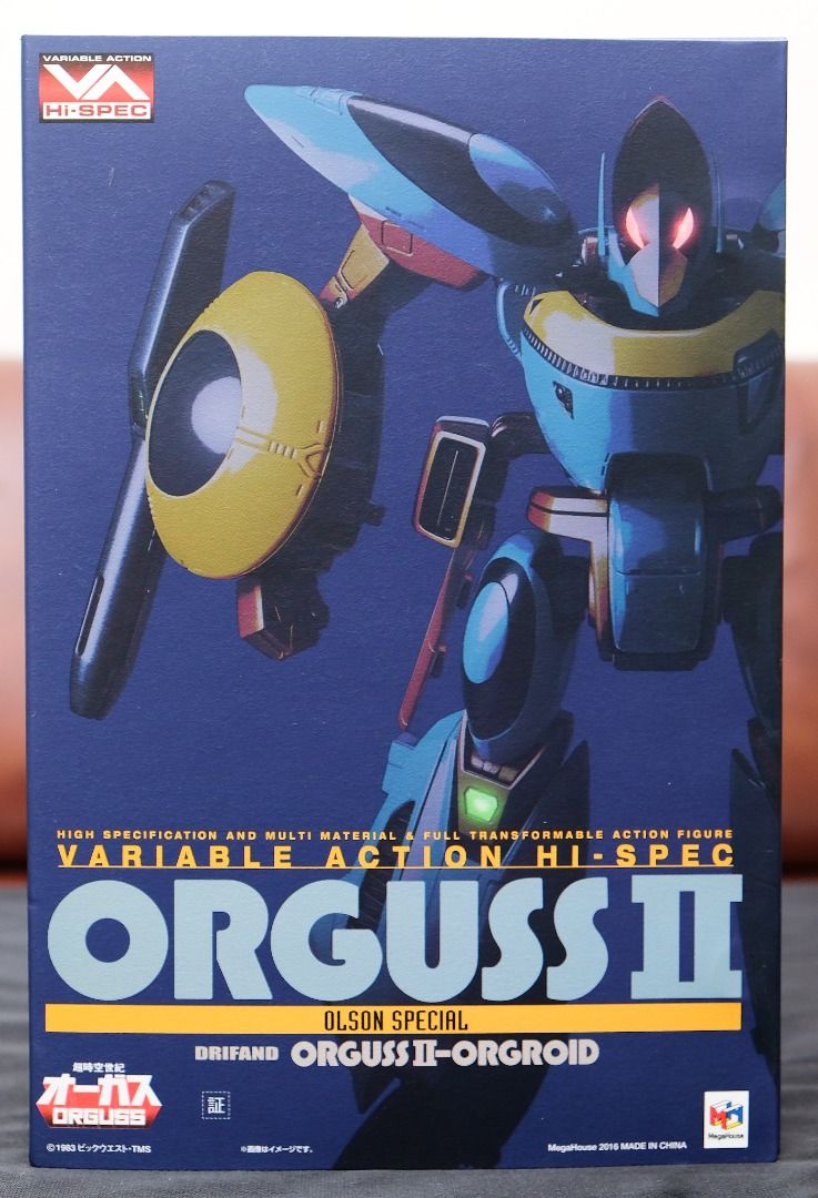 Megahouse Hi-Spec 超時空世紀 Orguss II Olson Special, 興趣及遊戲, 玩具 & 遊戲類 ...