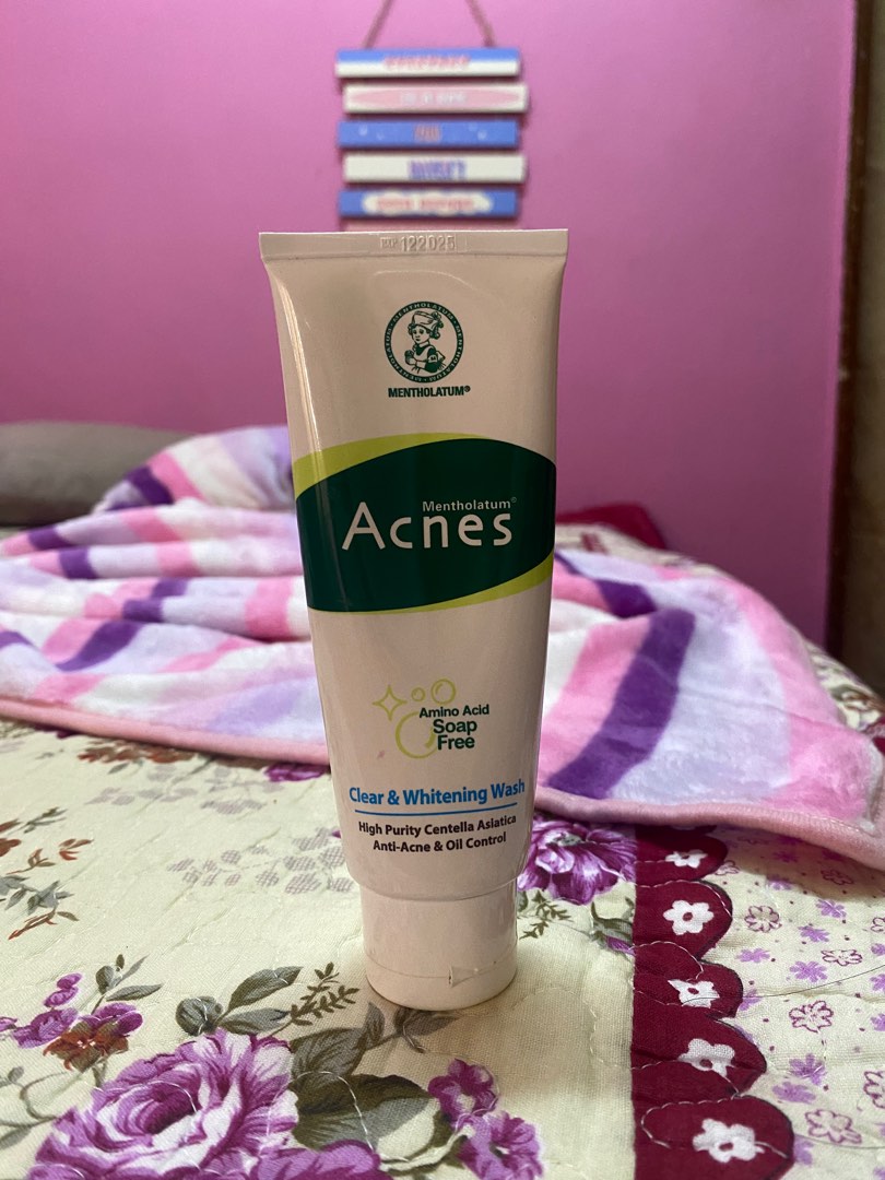 Mentholatum Acnes Cleanser, Beauty & Personal Care, Face, Face Care on ...