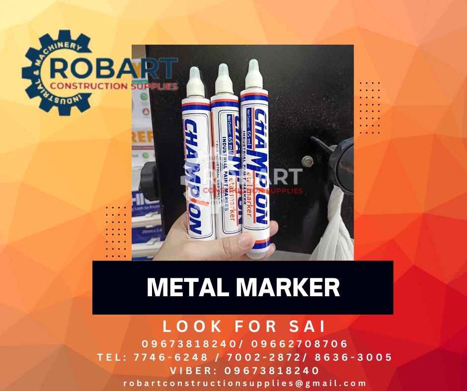 Metal Marker, Commercial & Industrial, Construction Tools & Equipment ...