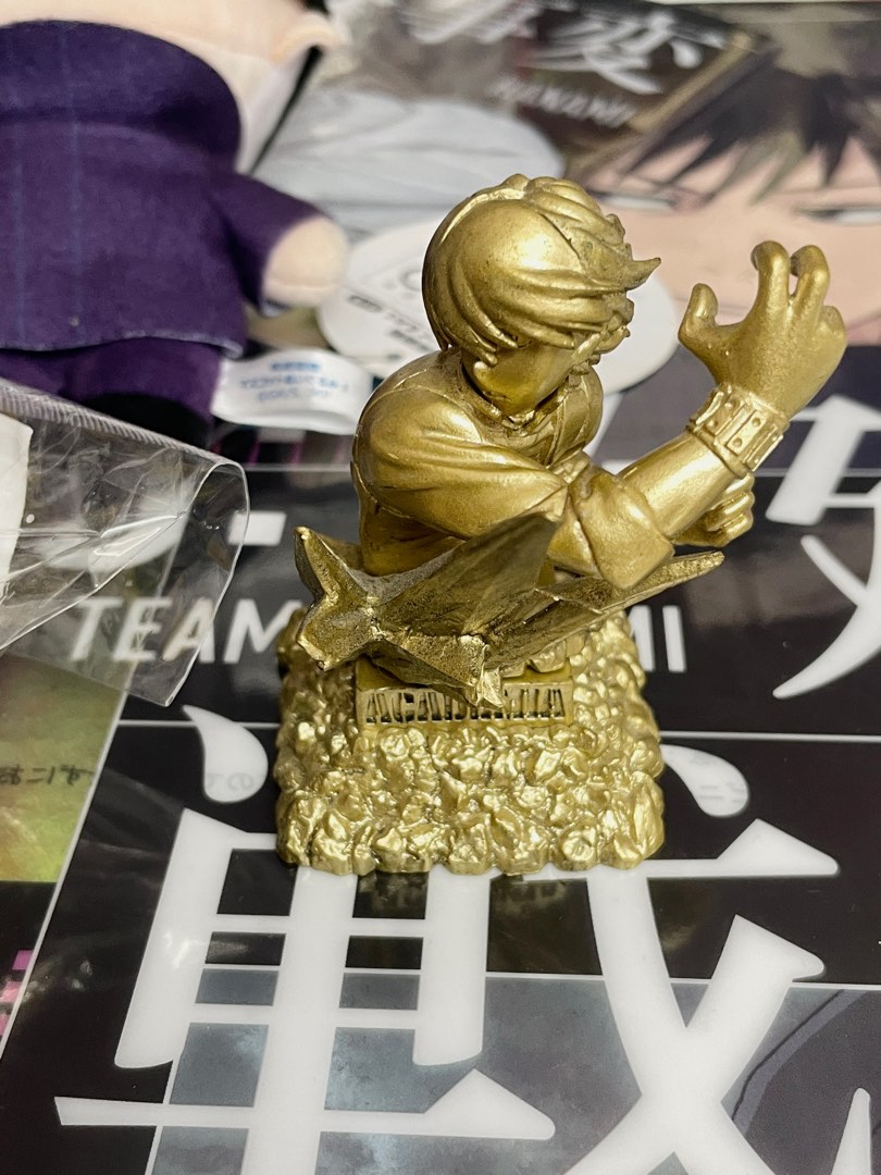 MHA / My Hero Academia Shoto Todoroki Mini Plastic Gold Statue, Hobbies ...