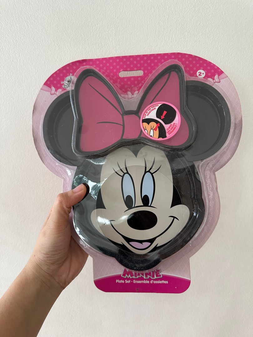 Minnie Mouse plate for kids, Everything Else, Others on Carousell