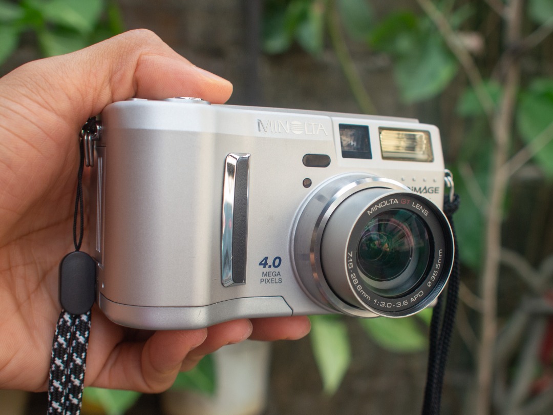 Minolta DiMAGE S414 Vintage Digital Camera Digicam, Photography ...