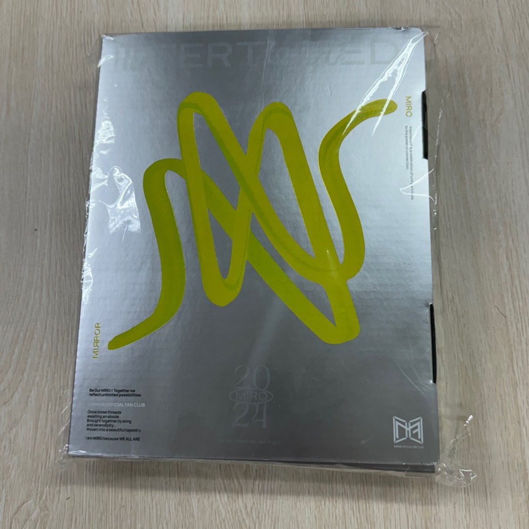 MIRROR Fans Club miro會員禮物共 3年 2022-2024, 興趣及遊戲, 收藏品及紀念品, 明星周邊 - Carousell