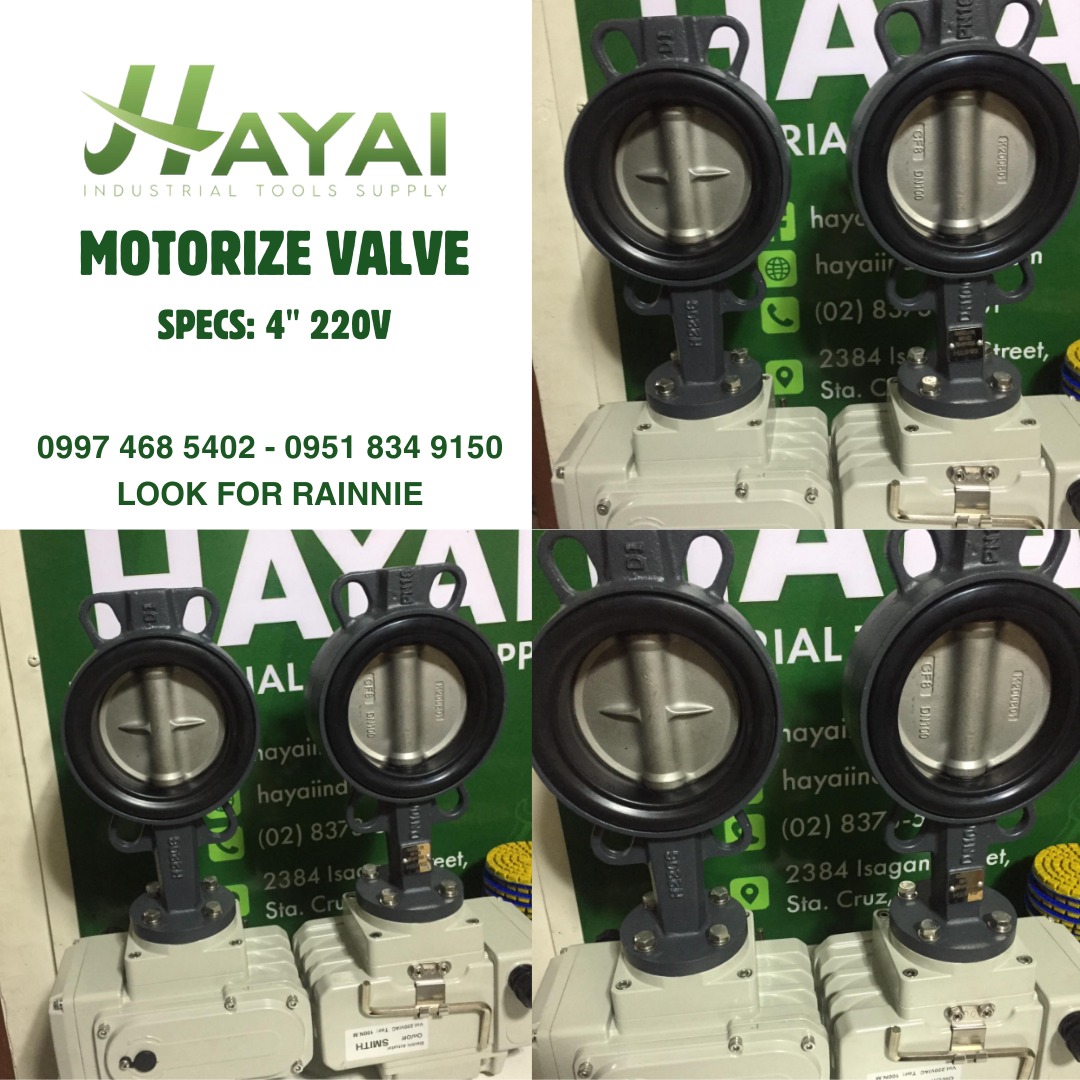 MOTORIZE VALVE, Commercial & Industrial, Industrial Equipment on Carousell