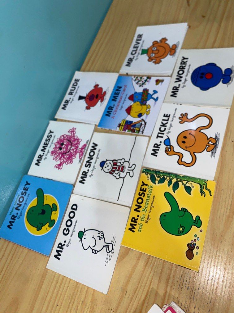 Mr Books by Roger Hargreaves set, Hobbies & Toys, Books & Magazines ...