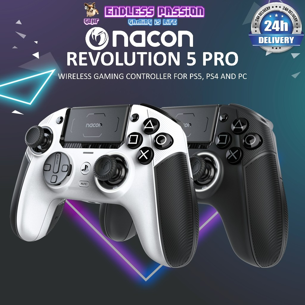 NACON Revolution 5 Pro Officially Licensed PlayStation Wireless Gaming ...