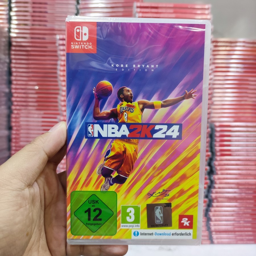 NBA 2K24 NBA2K24 NBA24 NBA 24 Nintendo Switch Kobe Bryant Edition, Video Game, Game di Carousell