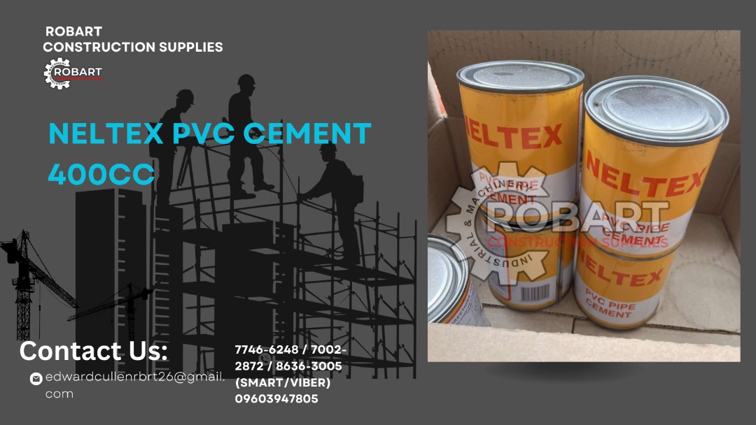 NELTEX PVC CEMENT 400CC, Commercial & Industrial, Construction ...