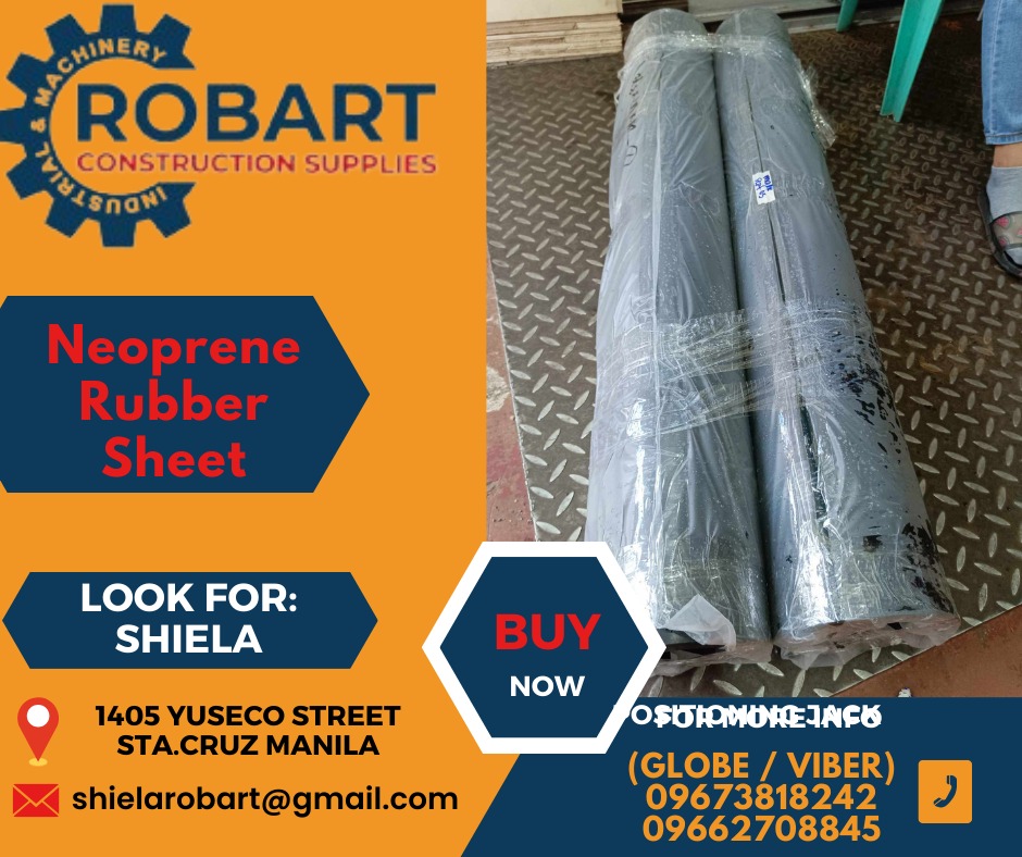 Neoprene Rubber Sheet, Commercial & Industrial, Construction Tools ...