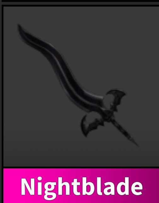Nightblade mm2 godly roblox, Video Gaming, Gaming Accessories, In-Game ...