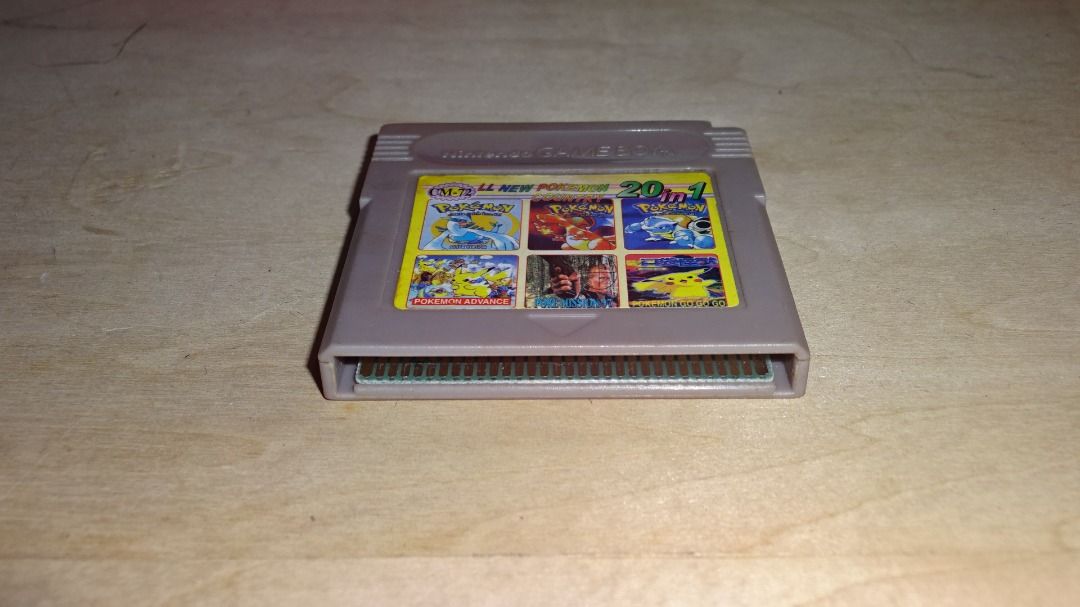 Nintendo ALL New Pokemon Country 20 in 1 Gameboy Roms, Video Gaming ...