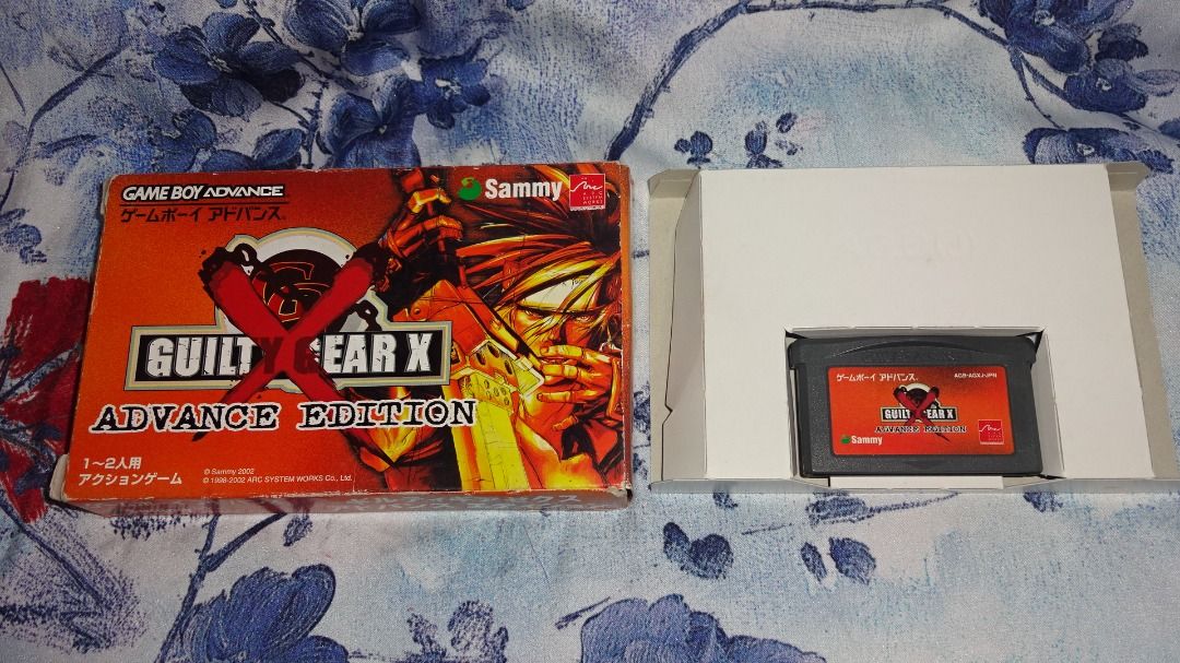 Nintendo Guilty Gear X Advance Edition Gameboy Advance Rom Cartridges ...