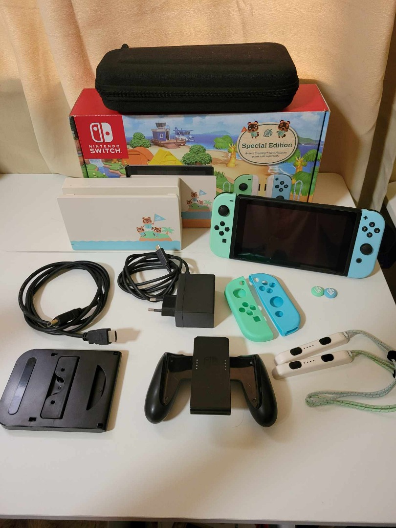 Nintendo Switch V2 Animal Crossing Limited Edition!, Video Gaming ...