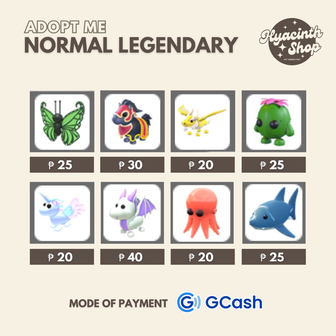 Normal Legendary in Adopt Me (Shark, Jousting Horse, etc,), Hobbies ...