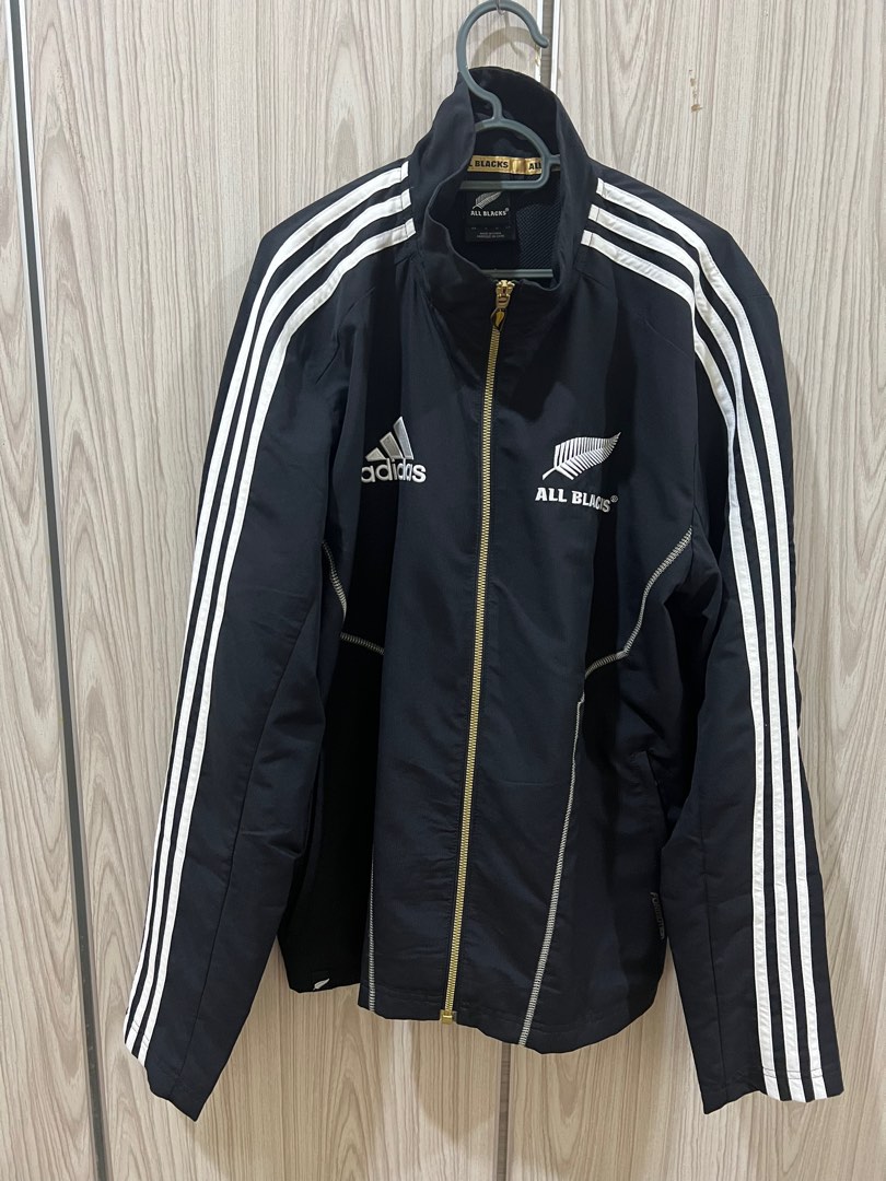 NZ All Blacks Rugby Jacket, Men's Fashion, Activewear on Carousell