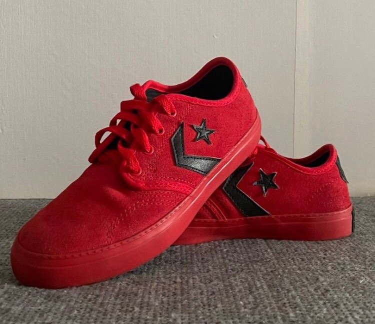 Original Converse one star Red shoe Kasut Converse , Babies & Kids ...