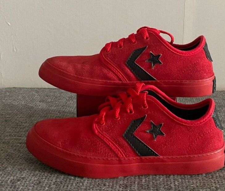 Original Converse one star Red shoe Kasut Converse , Babies & Kids ...