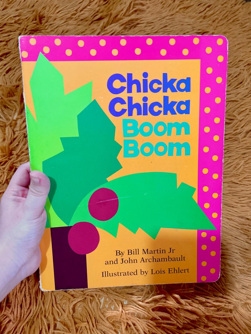 Oversized Chicka Chicka Boom Boom Best Selling Board Book, Hobbies ...
