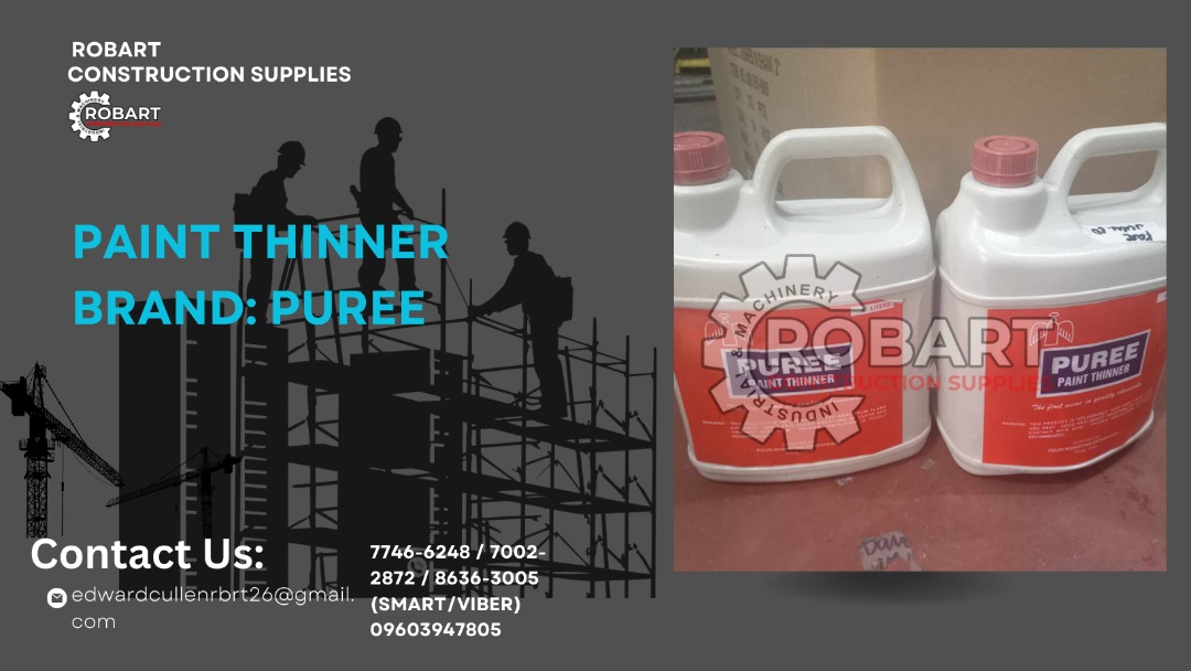 paint thinner brand: puree, Commercial & Industrial, Construction ...