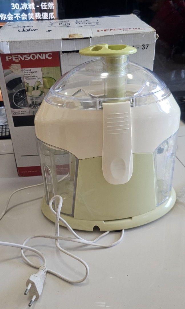 Pensonic juice extractor, TV & Home Appliances, Kitchen Appliances ...