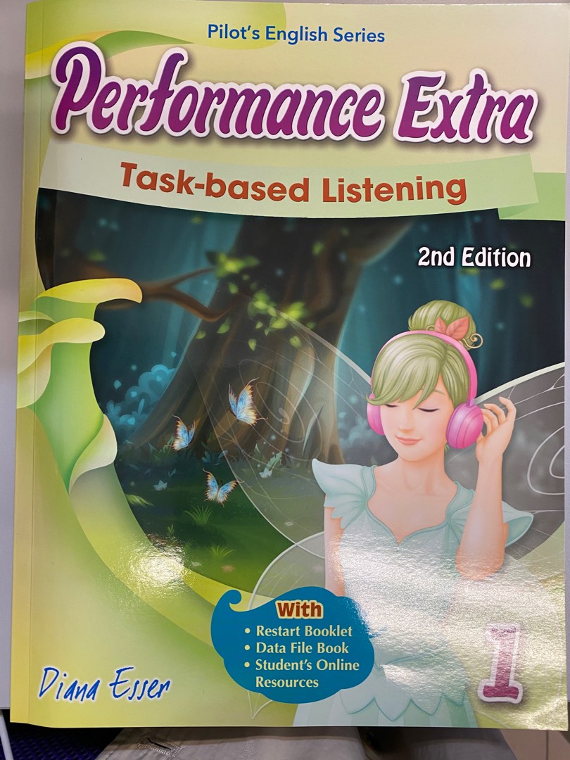 Performance Extra Task Based Listening 1,2,3, 興趣及遊戲, 書本 & 文具, 教科書 ...