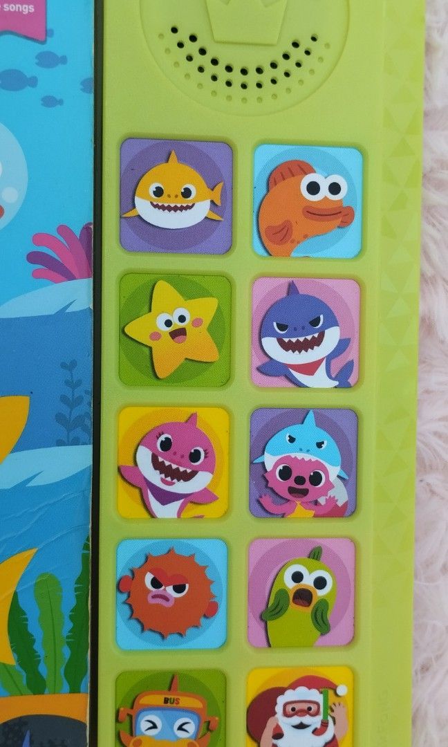 Pinkfong Baby Shark Sound Book, Babies & Kids, Infant Playtime on Carousell