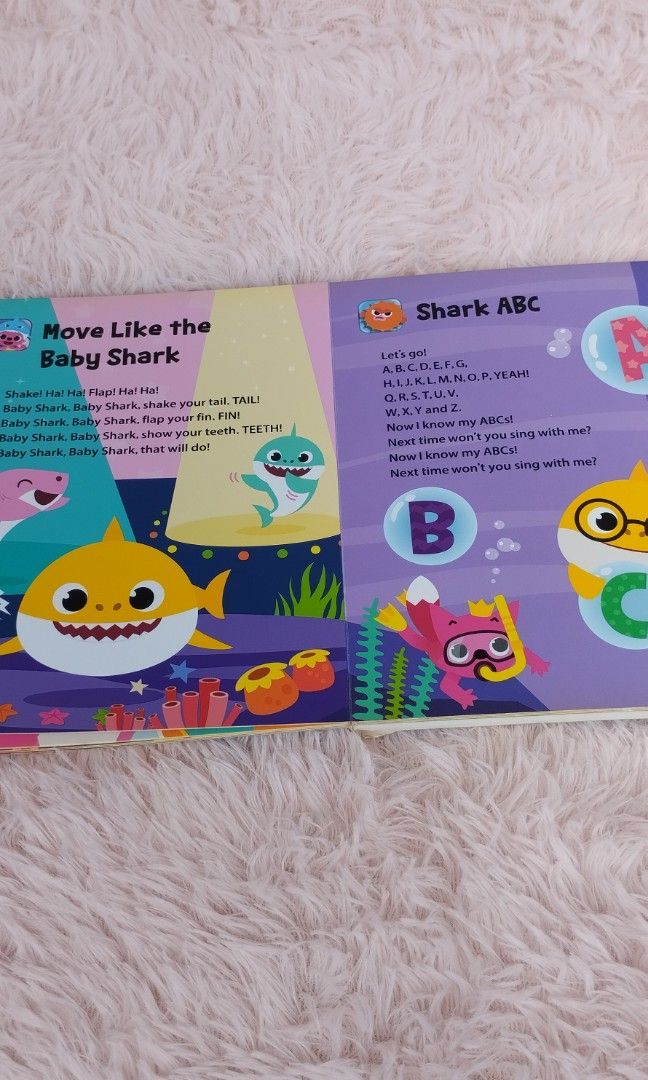 Pinkfong Baby Shark Sound Book, Babies & Kids, Infant Playtime on Carousell