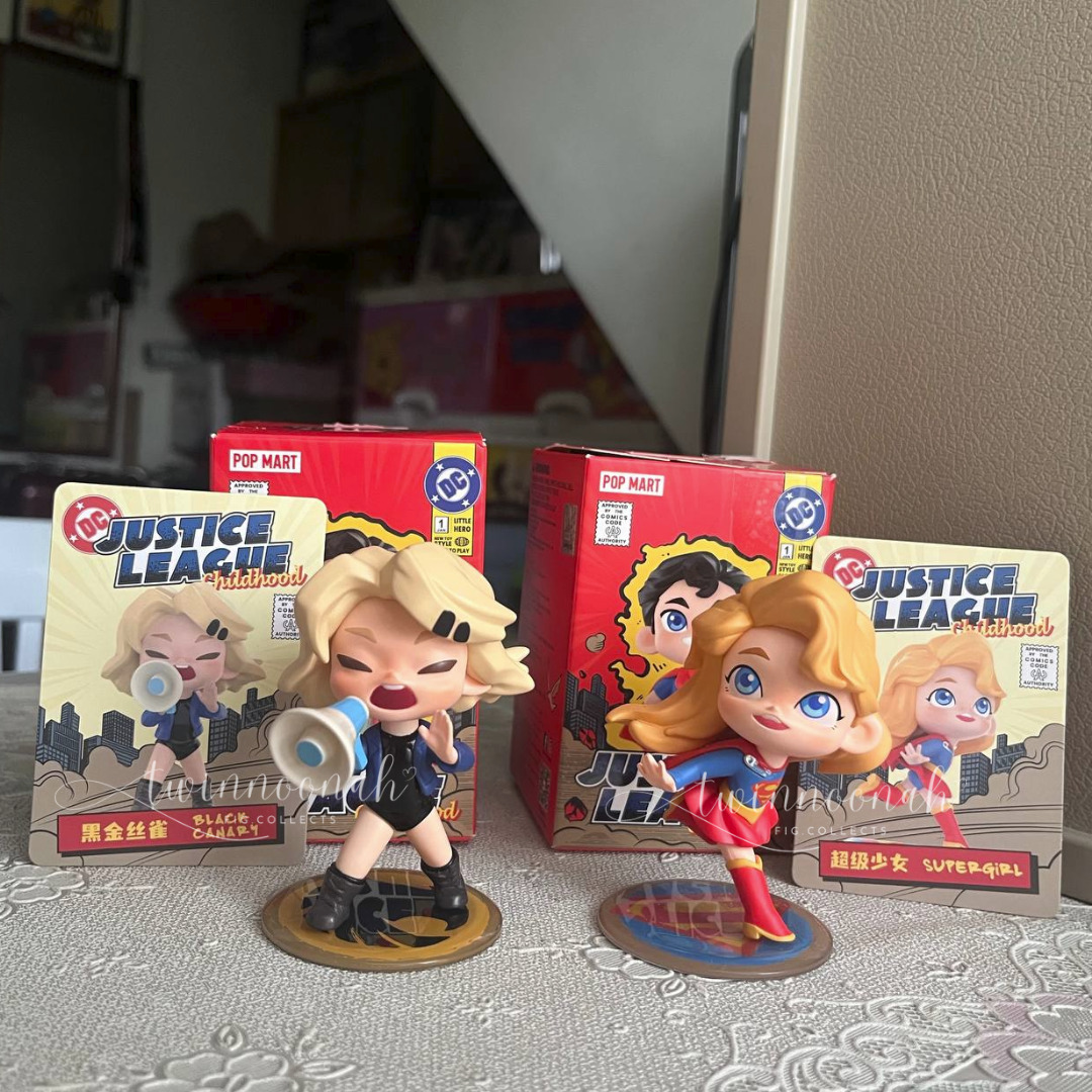 POPMART DC Comics Justice League Childhood Series Blind Box Figure ...