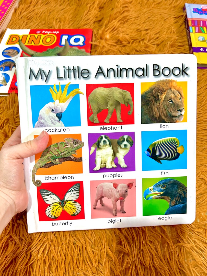 Priddy My Little Animal Book Padded Board Book Thick Pages, Hobbies ...