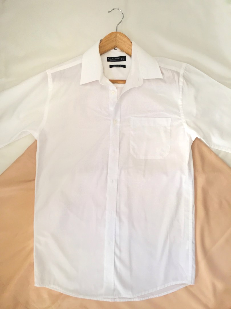 Primark Cedar Wood State Men’s Regular Fit White Longsleeves Polo Shirt ...