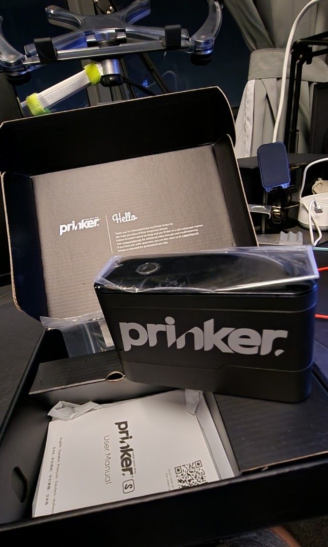 Prinker S Temporary Tattoo Printer, Beauty & Personal Care, Hands ...