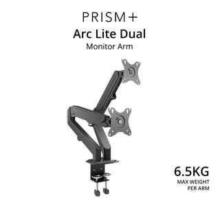 PRISM+ ARC Stealth Dual Monitor Arm (VESA Mount), Computers & Tech ...