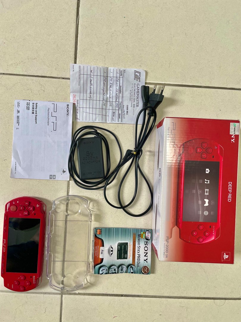 PSP/ Playstation Portable 2000 Full Set, Video Gaming, Video Game ...