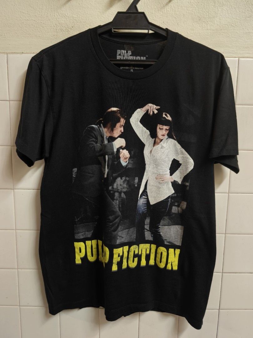 Pulp Fiction Movie Merchandise Tee, Men's Fashion, Tops & Sets, Tshirts ...