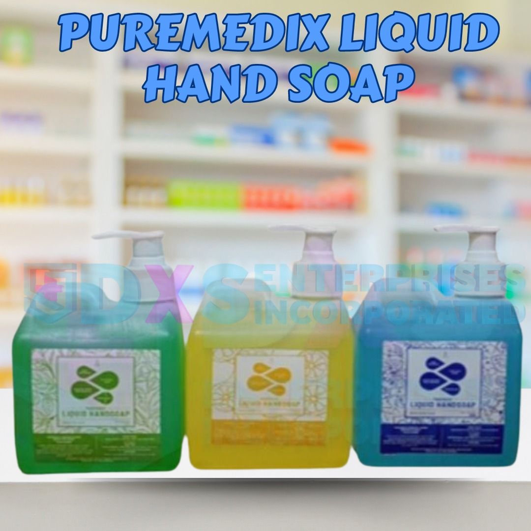 PUREMEDIX LIQUID HAND SOAP 1 LITER PUMP, Beauty & Personal Care ...