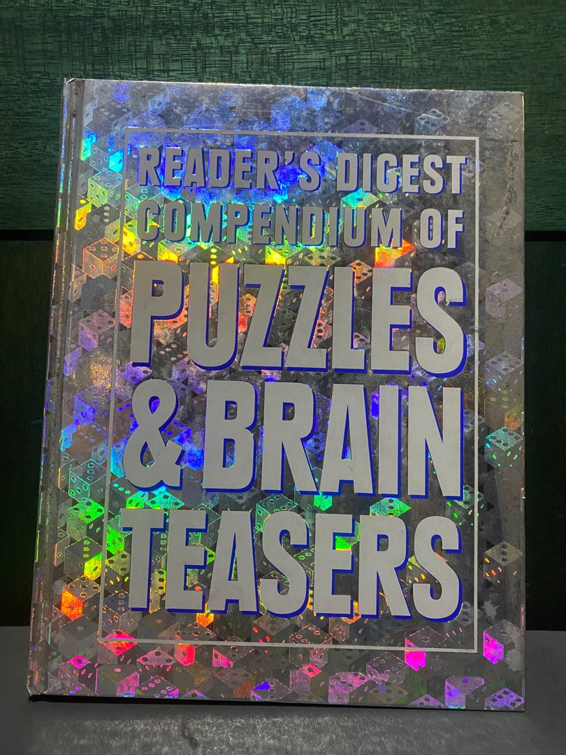 Puzzles and brain teasers readers digest book, Hobbies & Toys, Books ...