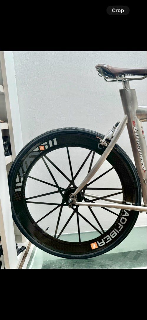 Rare Madfiber Clincher Rim Brake Full Carbon Rim Spoke & Hub Wheels ...