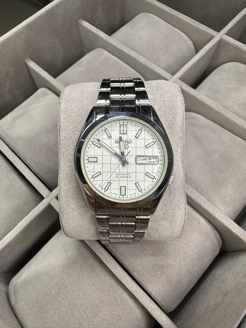Rare Seiko Checkered Dial JDM 7S26-03B0, Men's Fashion, Watches ...