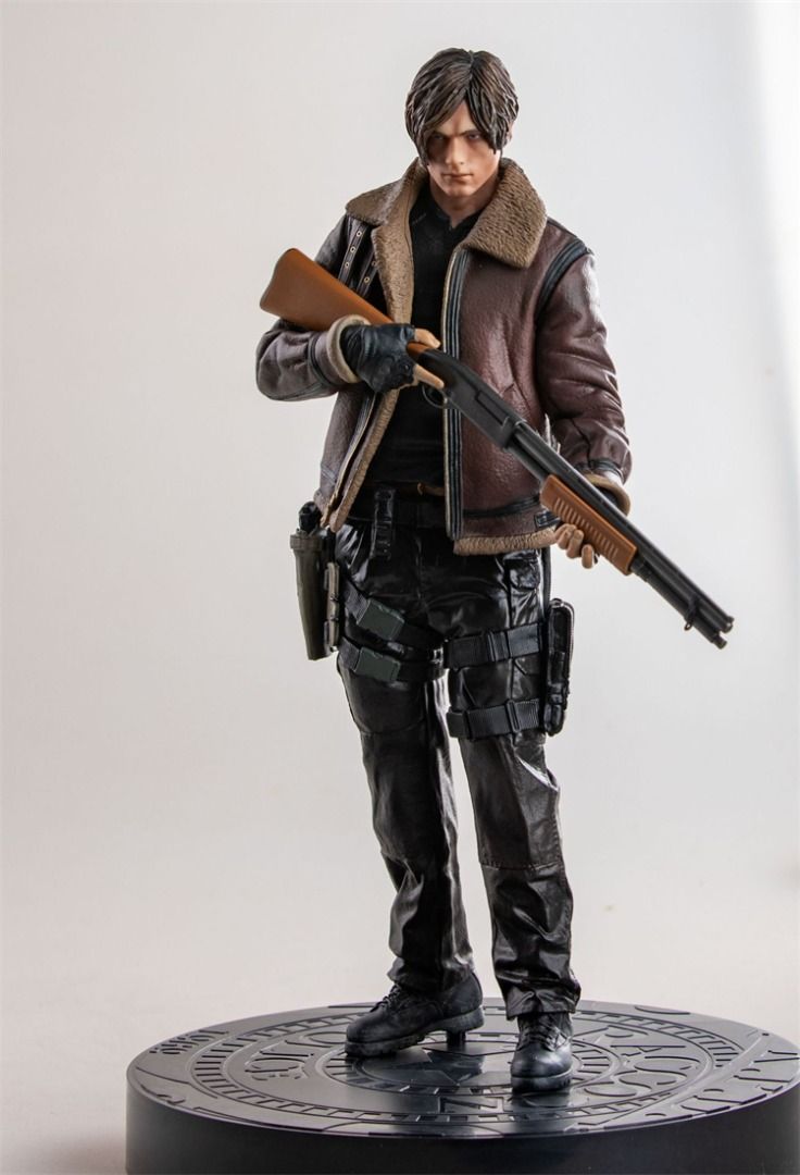 Resident Evil Leon Scott Kennedy 32cm PVC Figure Statue Ada Wong Chris ...
