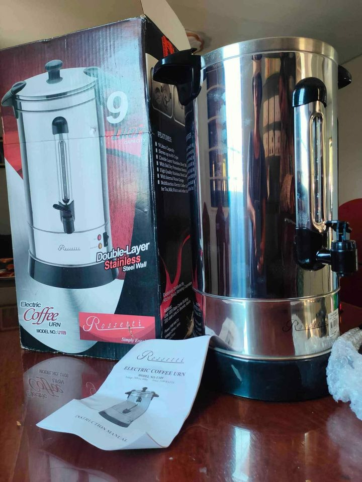 Rossetti Electric Coffee Maker (9L), TV & Home Appliances, Kitchen ...