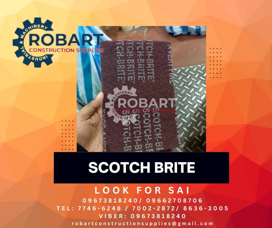 Scotch Brite, Commercial & Industrial, Construction Tools & Equipment on Carousell
