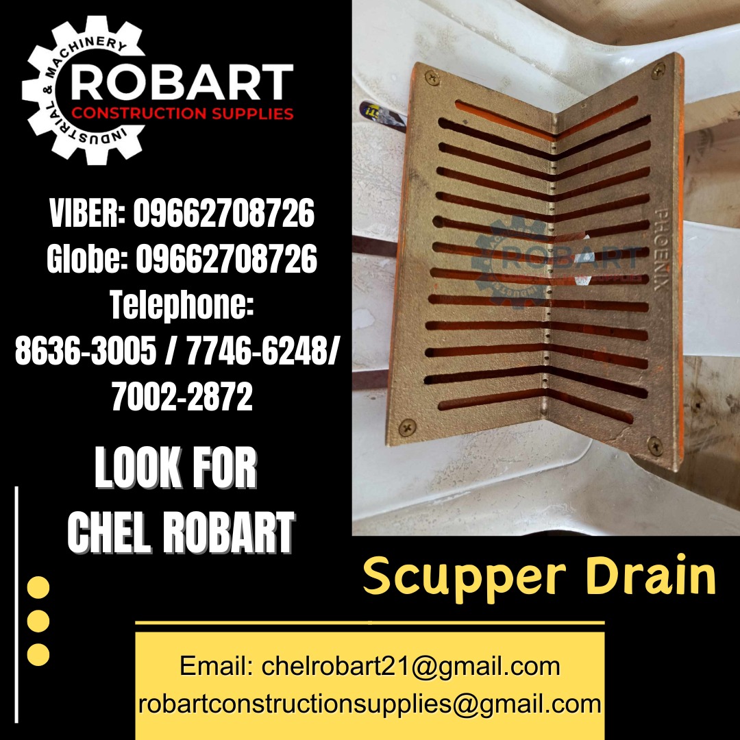 SCUPPER DRAIN, Commercial & Industrial, Construction Tools & Equipment ...