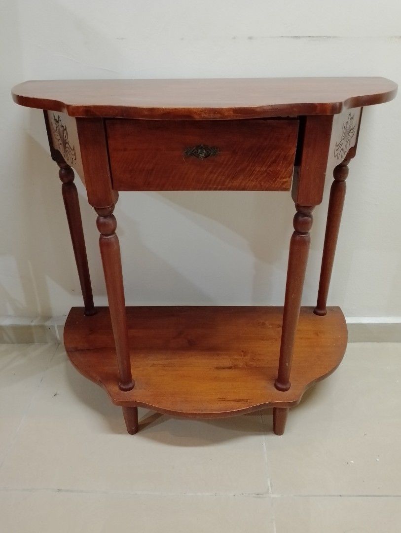 Semi Oval table, Furniture & Home Living, Furniture, Tables & Sets on ...